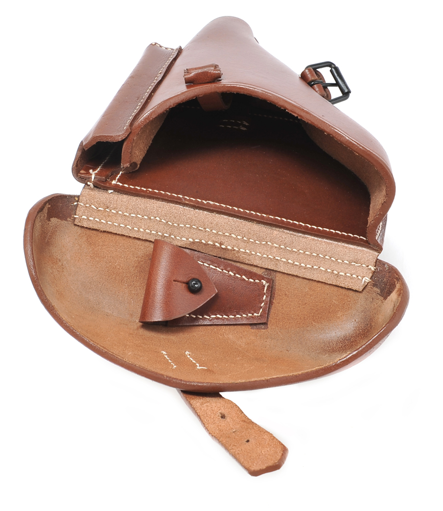 WW2 GERMAN P08 LUGER HOLSTER BROWN GEBRUDER KLINGE DRESDEN 1939 ...