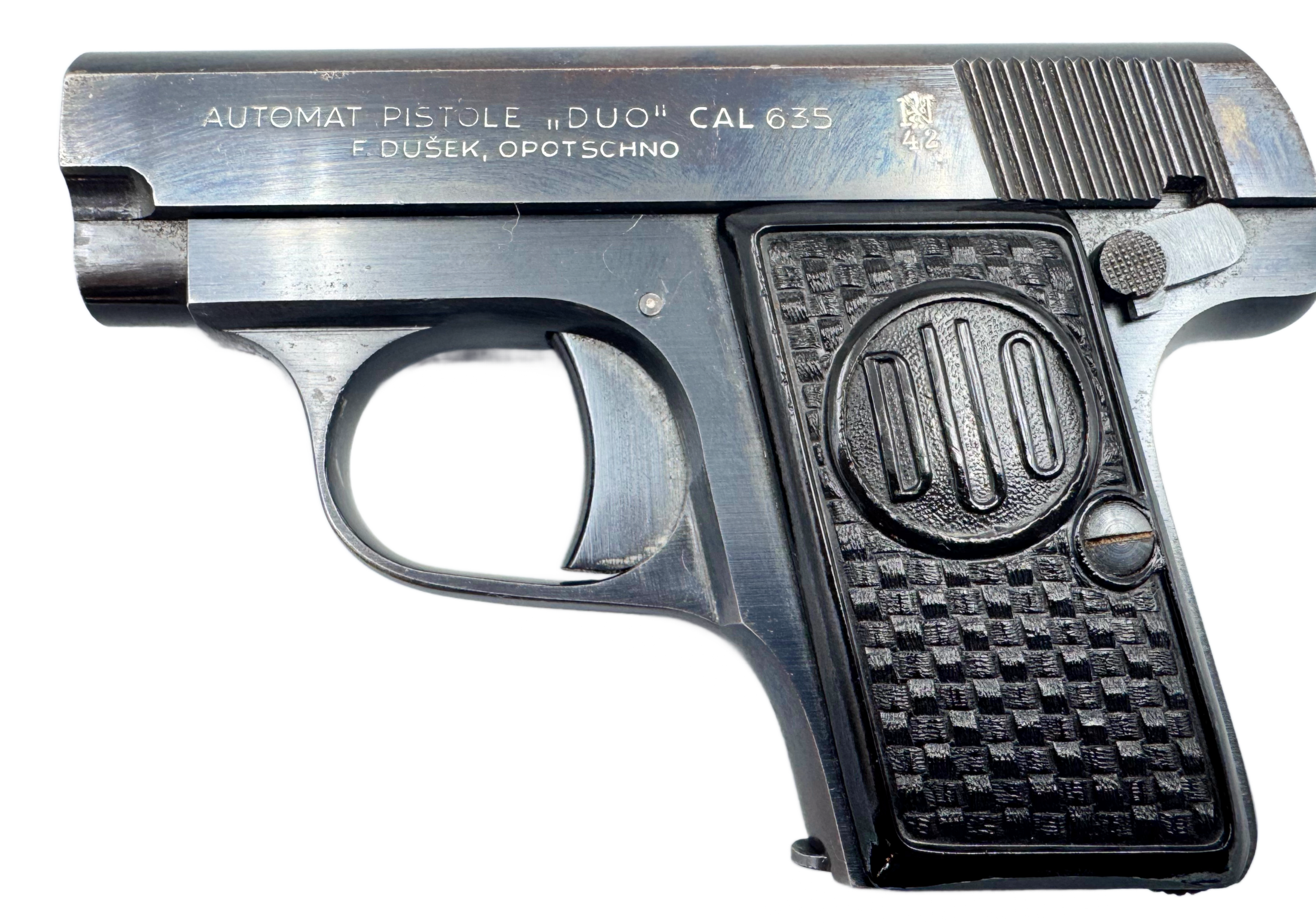 WW2 German CZ Duo 1944 .25 acp Czechoslovakia Brno CZECH | WW2 Armory ...